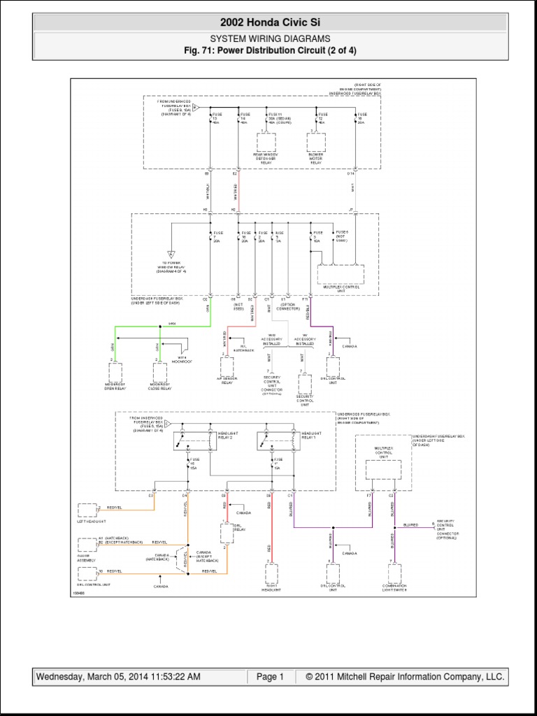 Power Distribution Circuit 2 of 4 | PDF