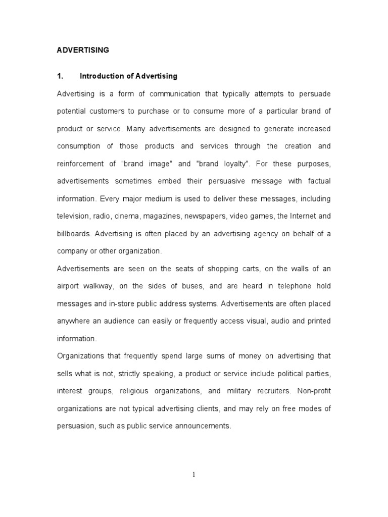 Ch09 - Group Notes On Advertising and Sales Promotion | PDF | Promotion ...