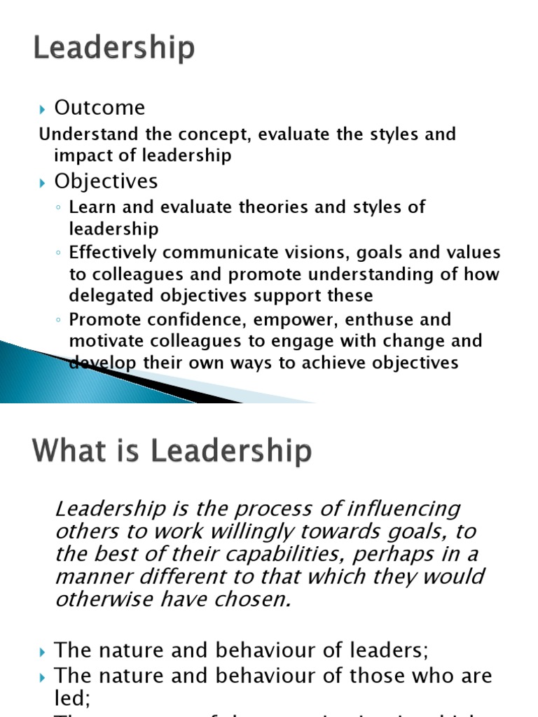Chapter 6 - Leadership | PDF | Leadership | Motivation