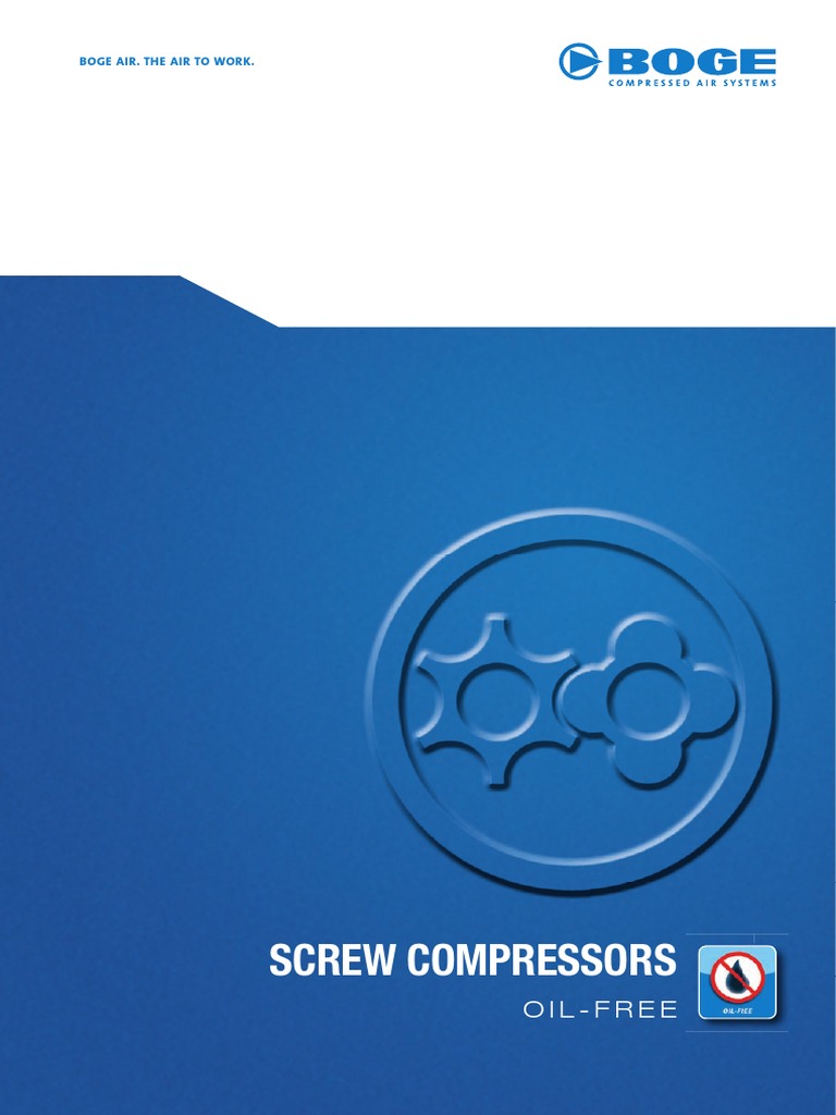 Boge Screw Compressor | PDF | Gas Compressor | Clothes Dryer