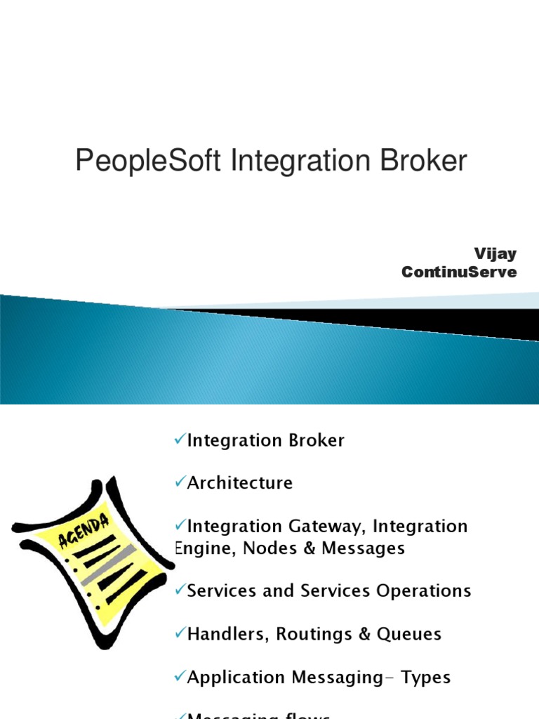 PeopleSoft Integration Broker | PDF | Gateway (Telecommunications) | Email