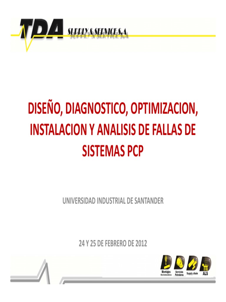 Diseño, Diagnostico, Optimizacion, Instalacion y Analisis de Fallas de ...