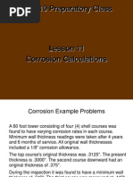 API 510 Corrosion Rate and Remaining Life Calculations | PDF | Nature