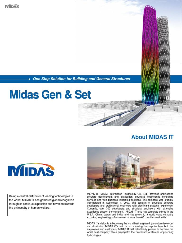 Why Midas Gen | PDF | Earthquake Engineering | Beam (Structure)