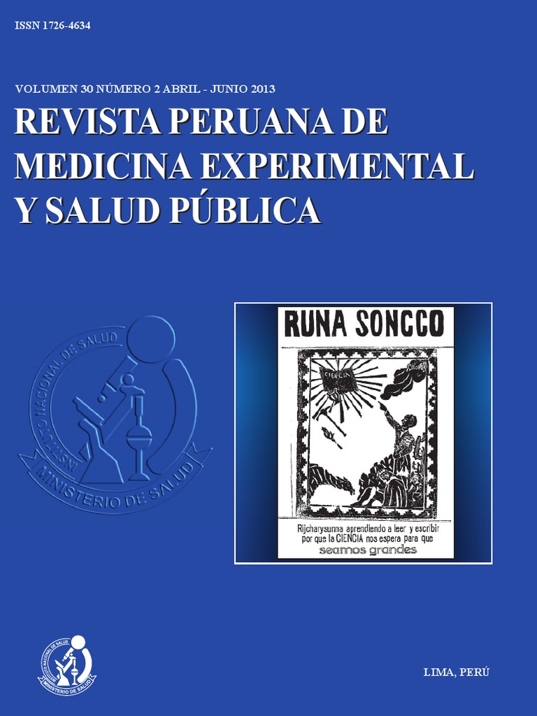 Revista Peruana de Medicina Experimental y Salud Pública | PDF | Perú | Bienestar