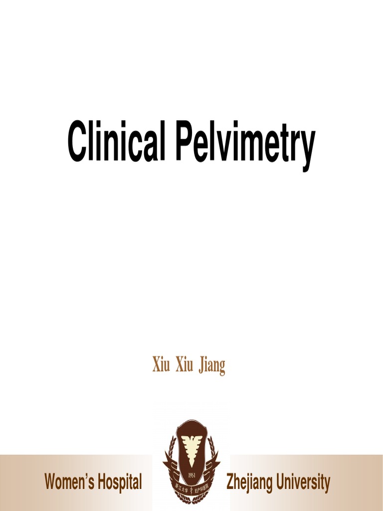Clinical Pelvimetry | PDF | Pelvis | Radiology