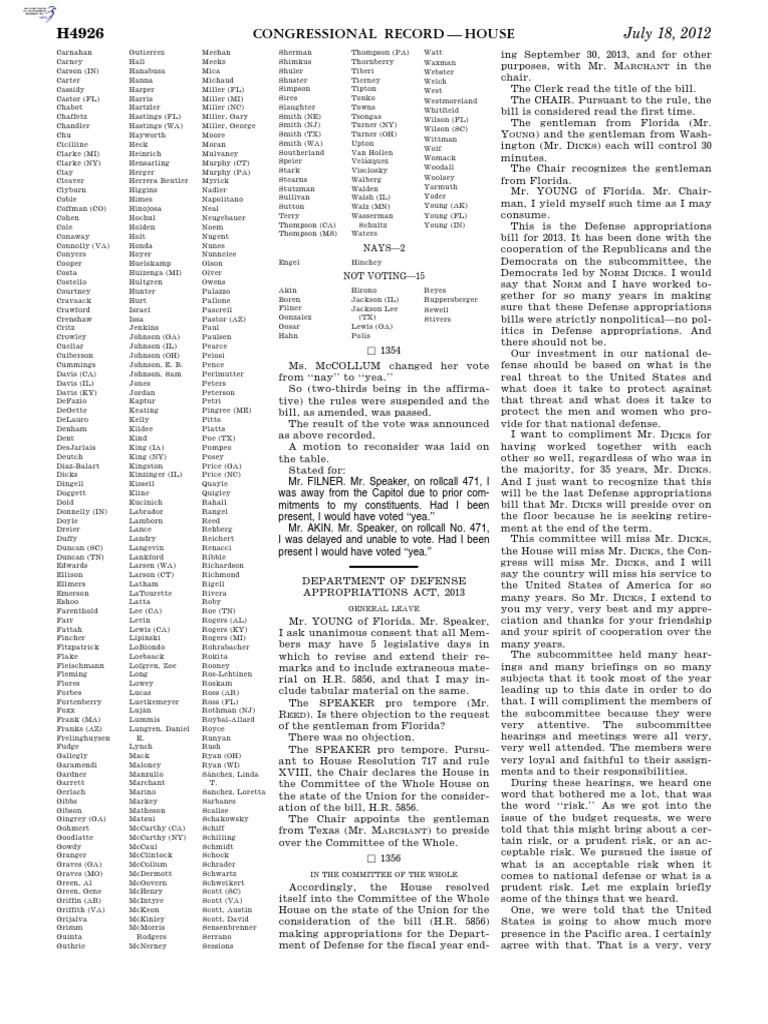 CAP Congressional Funding - 18 Jul 2012 | PDF | United States Navy ...