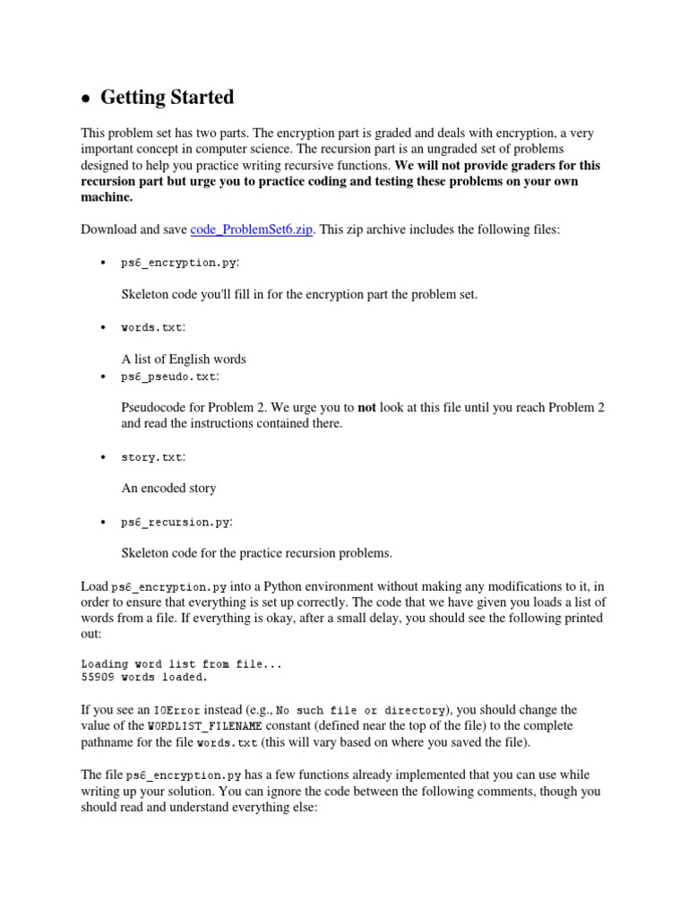 Problem Set5 | PDF | Cipher | Cryptography