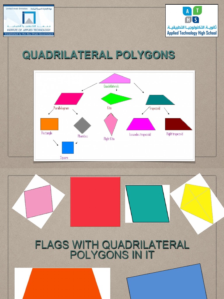 Flags Featuring Quadrilateral Polygons | PDF | Foreign Language Studies
