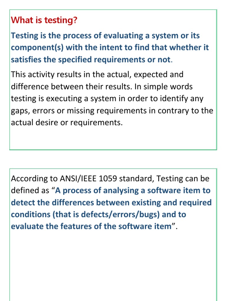 Ms Testing | PDF | Software Testing | Unit Testing