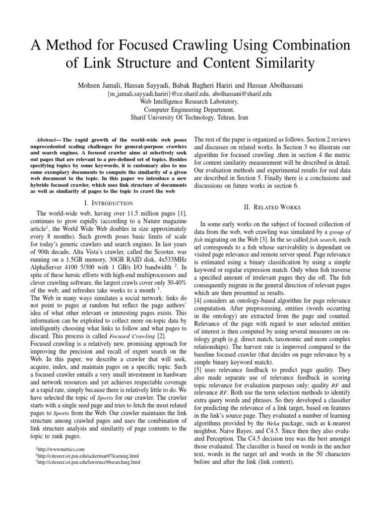 Thesis 1 | PDF | Hyperlink | Search Engine Optimization