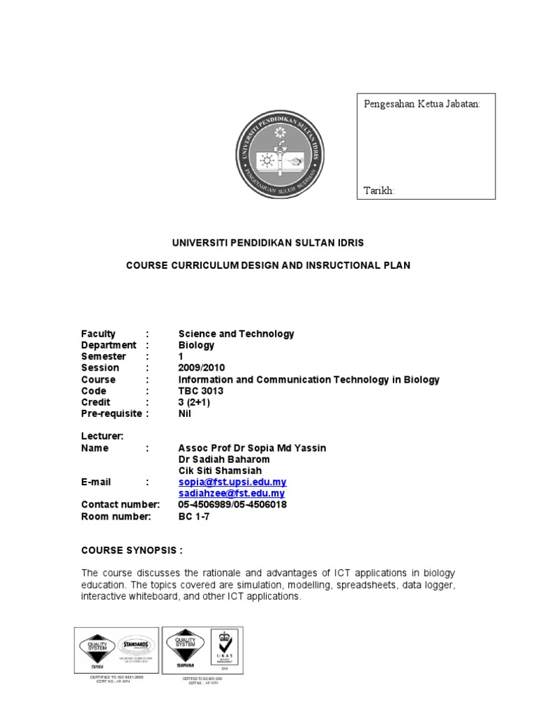 ICT Lesson Plan | PDF