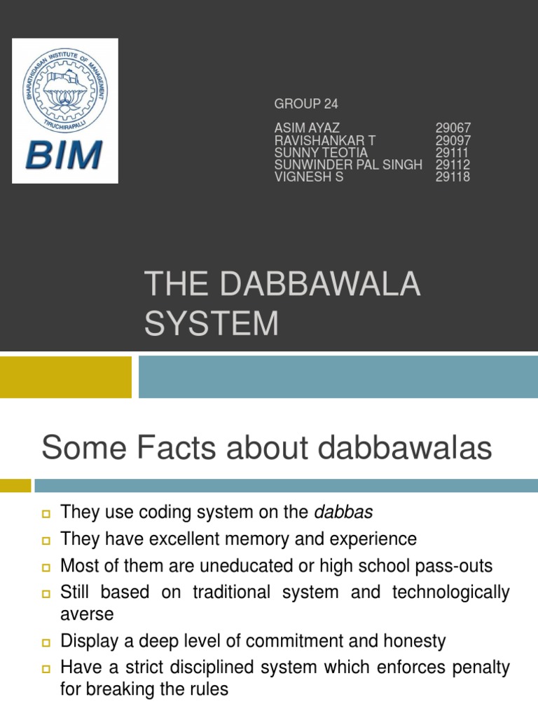 The Dabbawala System | PDF | Business