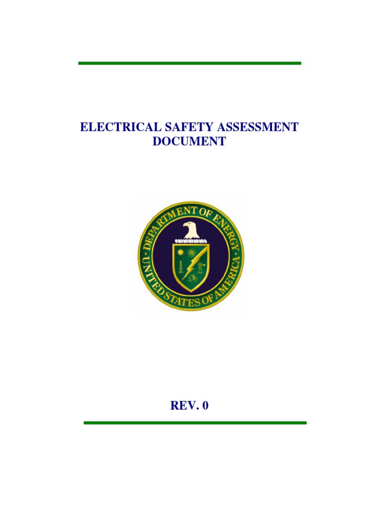 Electrical Safety Assessment Document Final3 | PDF | Electrical Wiring ...
