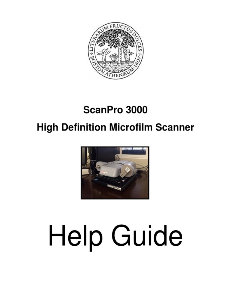 Scanpro 3000 User Manual | PDF | Button (Computing) | Image Scanner