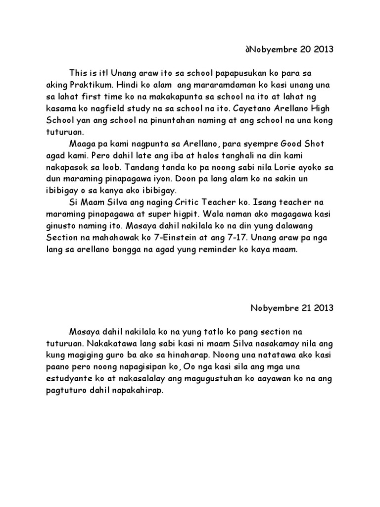 Narrative Report | PDF