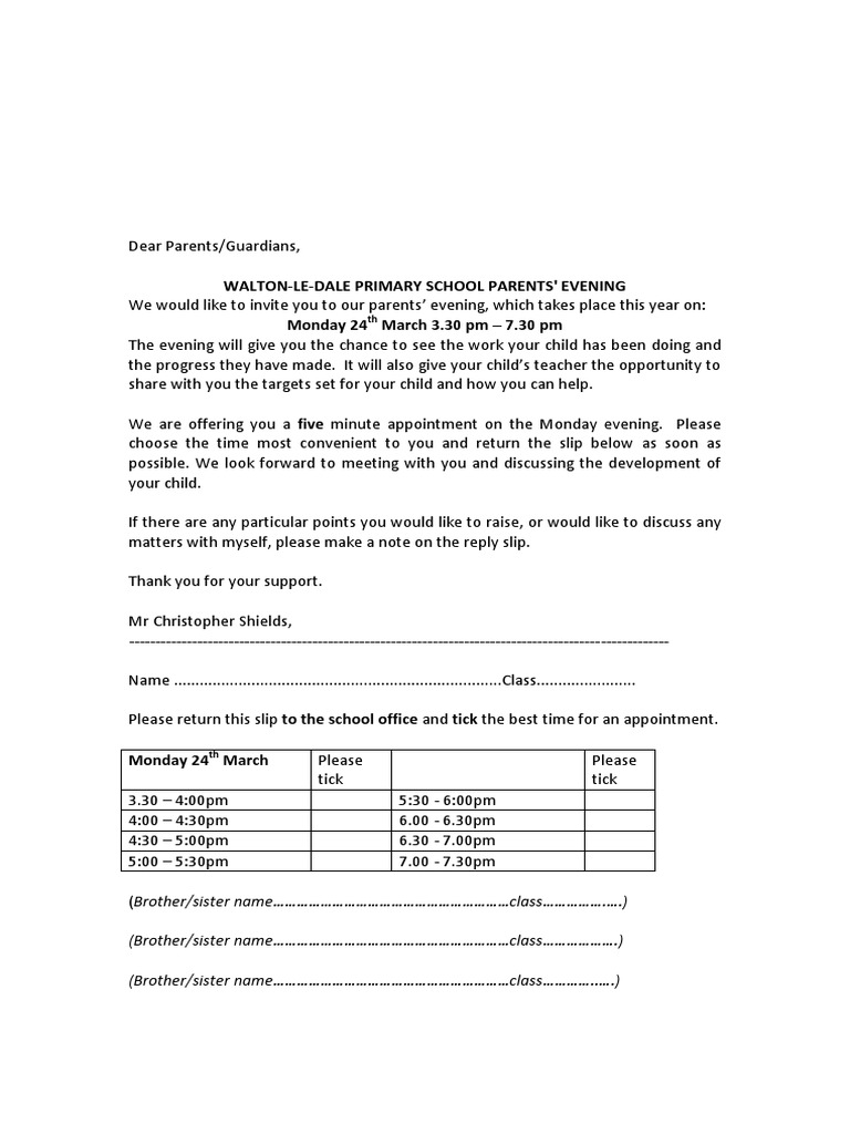 Parents Evening March 2014 | PDF | Wellness | Lifestyle