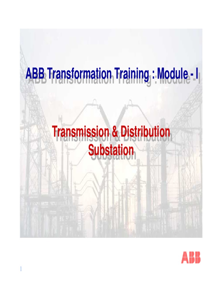 Substation Transmission Overview | PDF | Electrical Substation ...
