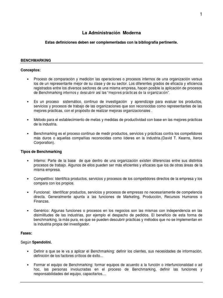 Clase 8. Teorias de La Administracion Moderna | Descargar gratis PDF ...