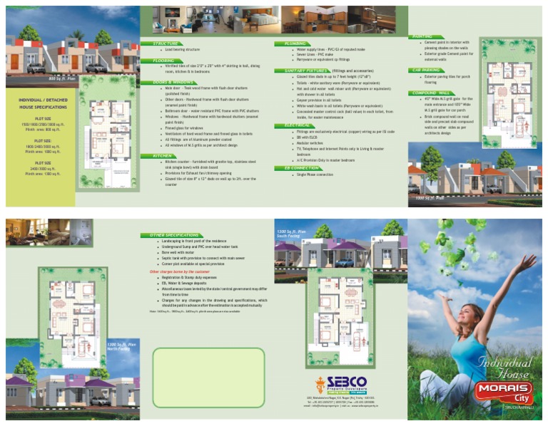 Morais City Standard House Specification | PDF | Toilet | Framing ...