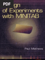 Minitab DOE Tutorial PDF | PDF | Analysis Of Variance | Errors And ...