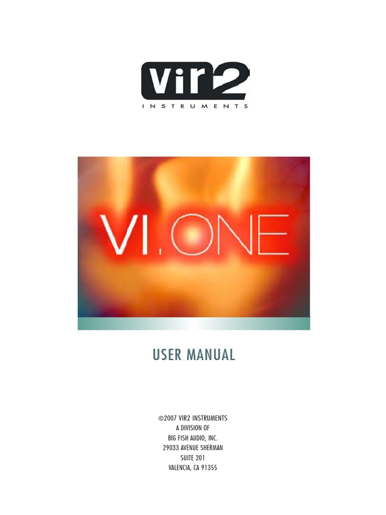 VI - One Manual | PDF