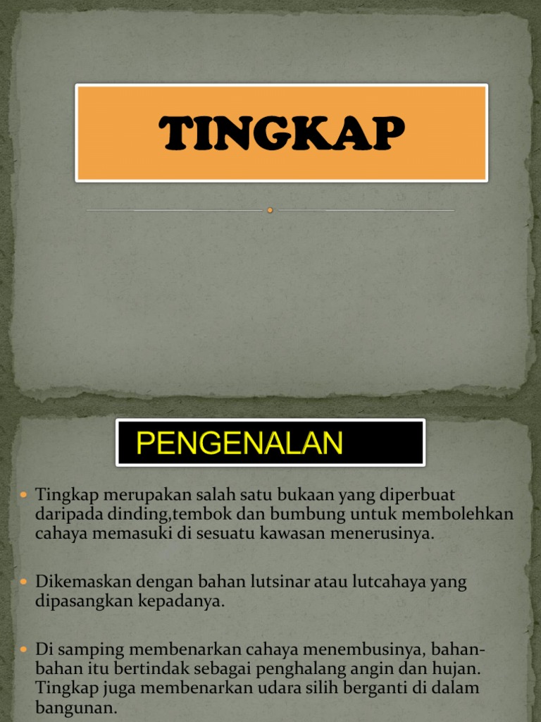 2 Tingkap | PDF