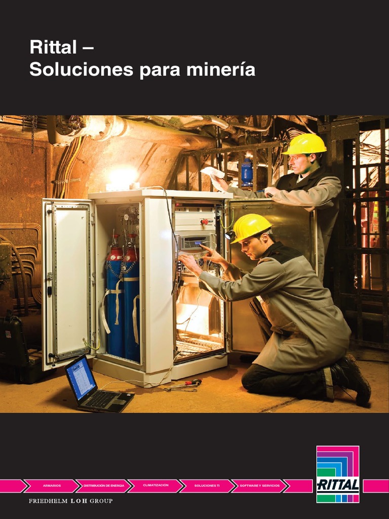 Soluciones Rittal para Minería | PDF | Aluminio | Hvac