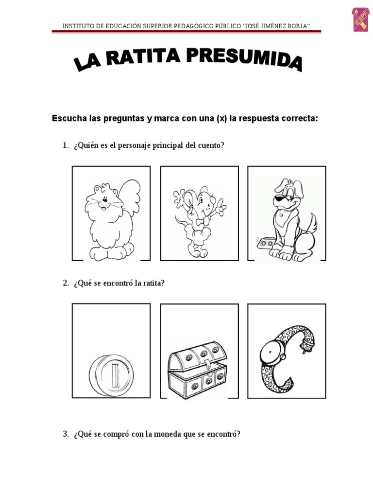 La Ratita Presumida | PDF | Monedas de los Estados Unidos | Monedas de ...