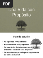 Una Vida Con Propósito | PDF