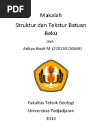 Deskripsi Batuan Beku: Dasit, Diorit Dan Gabro | PDF | Sains & Matematika | Teknologi & Rekayasa