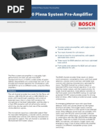 Plena Voice Alarm Controller LBB1990/00 | PDF | Microphone | Amplifier