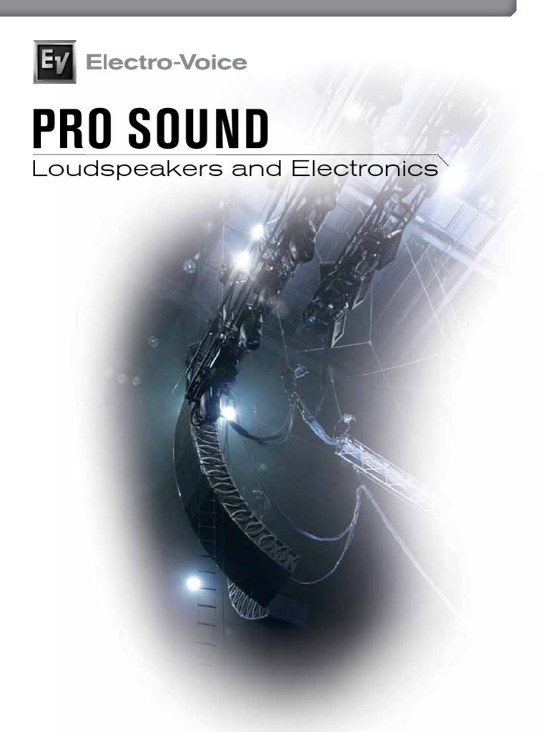 Electro-Voice Speaker Catalog | PDF | Loudspeaker | Microphone