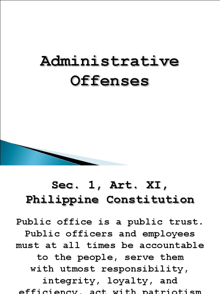 Adminisrative Offenses In The Deped Pdf Marriage Debtor