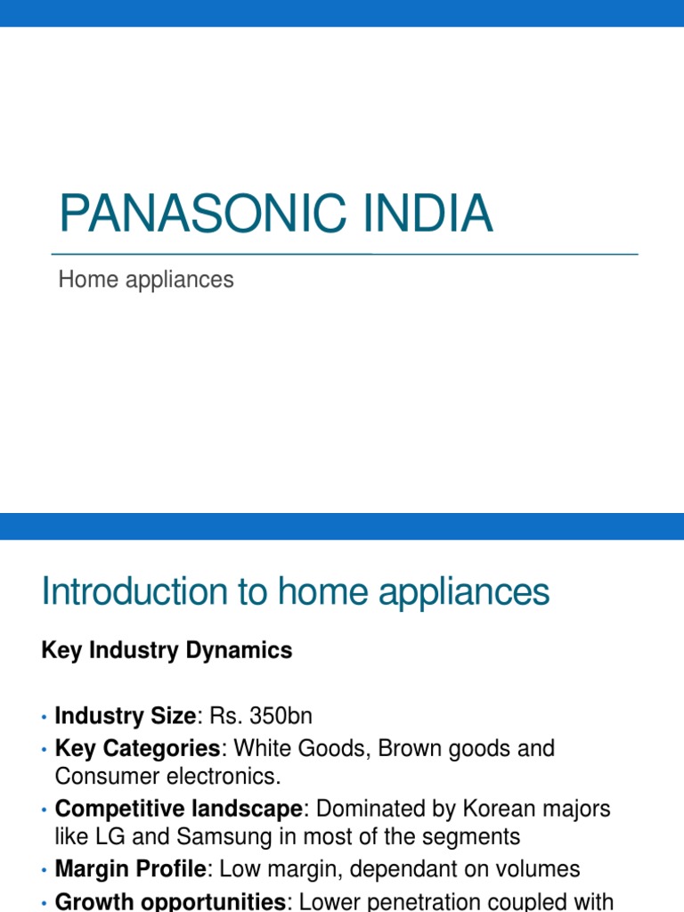 Panasonic | PDF | Retail | Brand