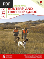 2024-25 Saskatchewan Hunting Zones Map | PDF | Saskatchewan | Geography