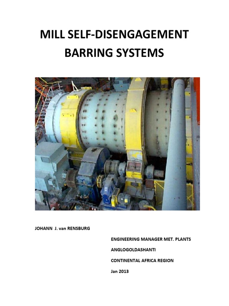 Barring Inching Drive | PDF | Transmission (Mechanics) | Clutch