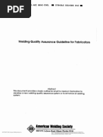 Aisc Audit Checklist For QC Manager | PDF | Welding | Construction