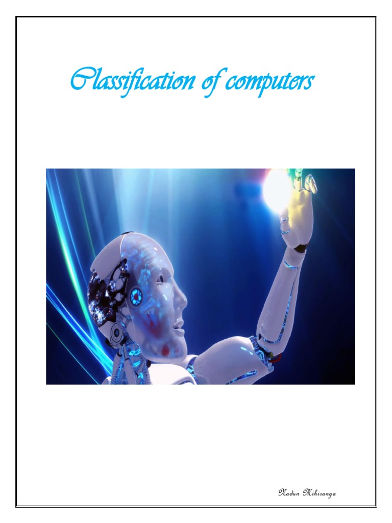 Classification of Computers According To Technology and Size | PDF ...