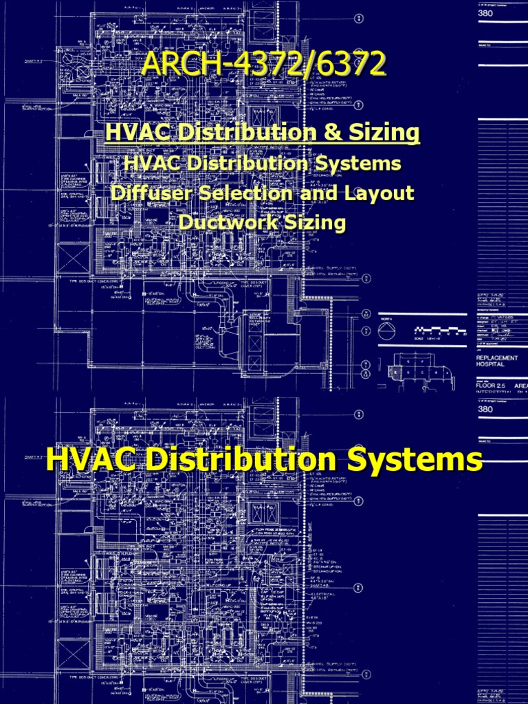 HVAC Distribution | PDF | Teaching Methods & Materials