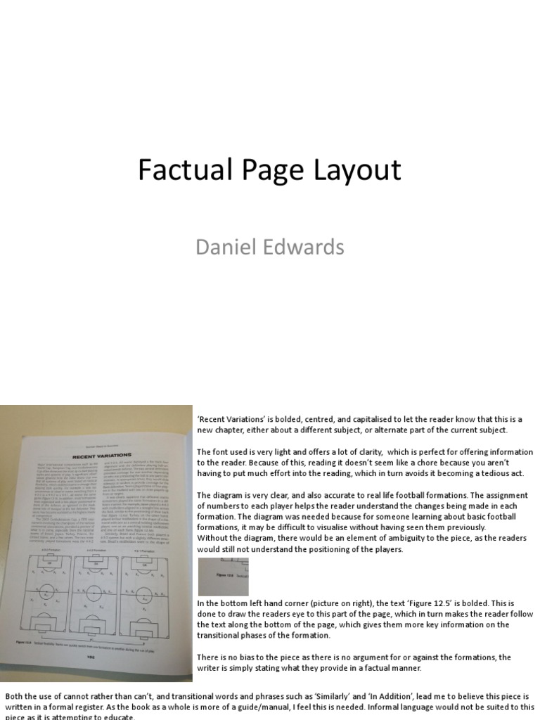 Factual Page Layout: Daniel Edwards | Download Free PDF | Defamation