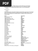 Left 4 Dead 2 Cheat Code List | PDF | Weaponry | Leisure