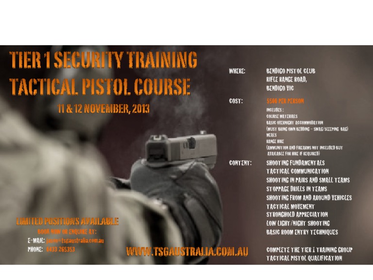 Pistol Course | PDF