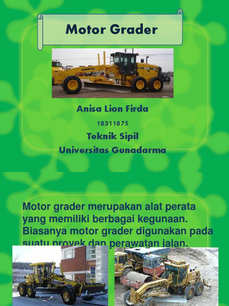 Motor Grader | PDF