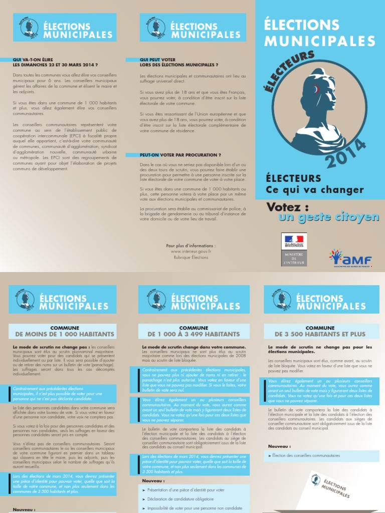 Depliant Élection 2014 - V2 - HD | PDF