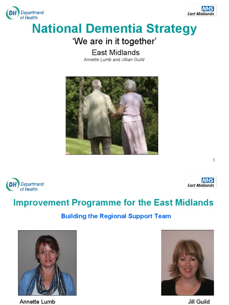 East Midlands Dementia Strategy | PDF | Dementia | Alzheimer's Society