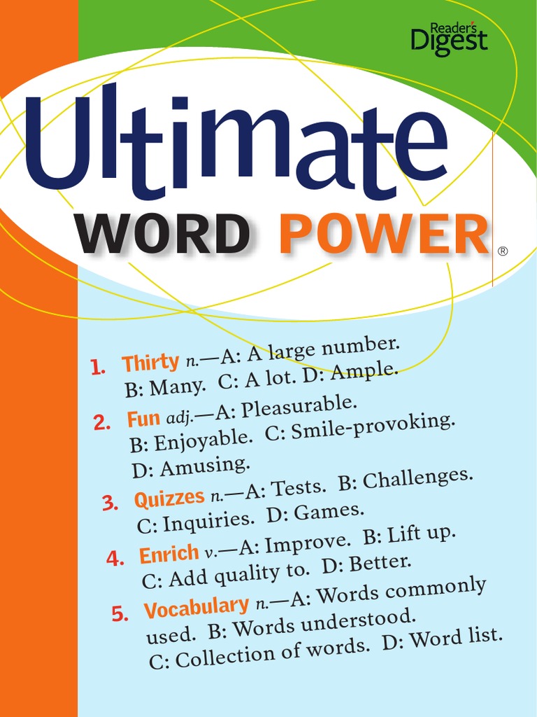 Ultimate Word Power | PDF