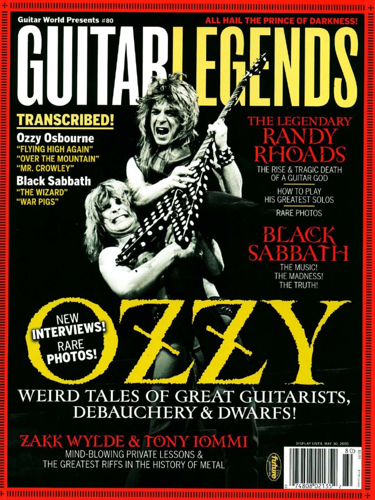 Guitar Legends - Ozzy | PDF