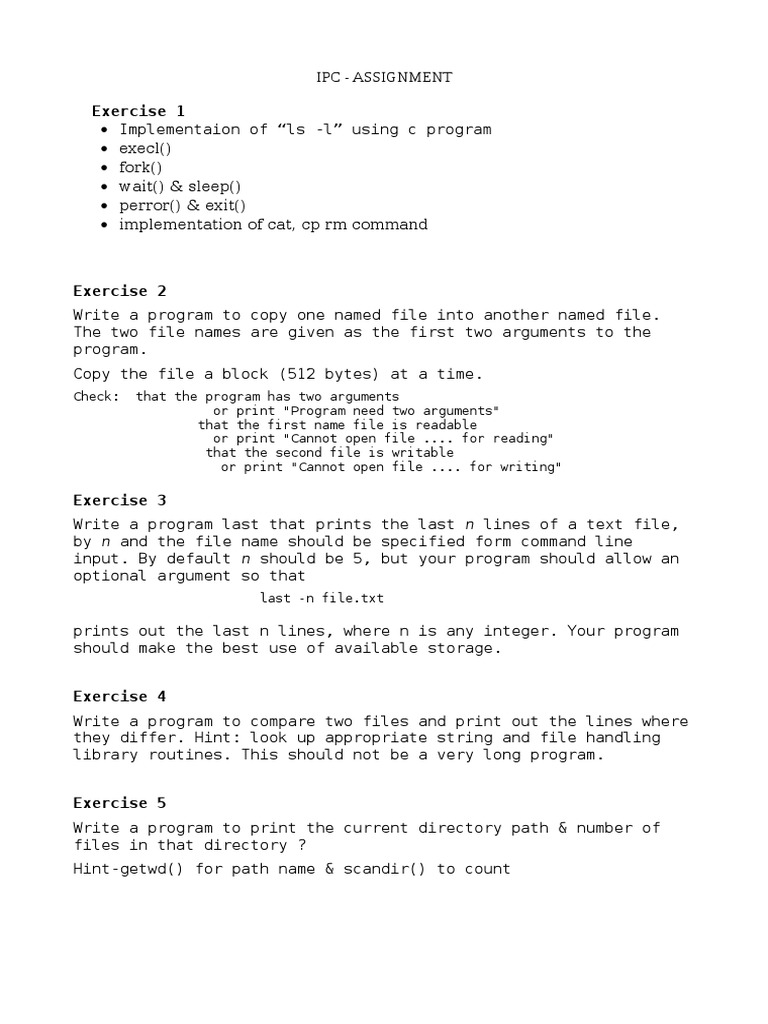 Assign | PDF | Parameter (Computer Programming) | Computer File