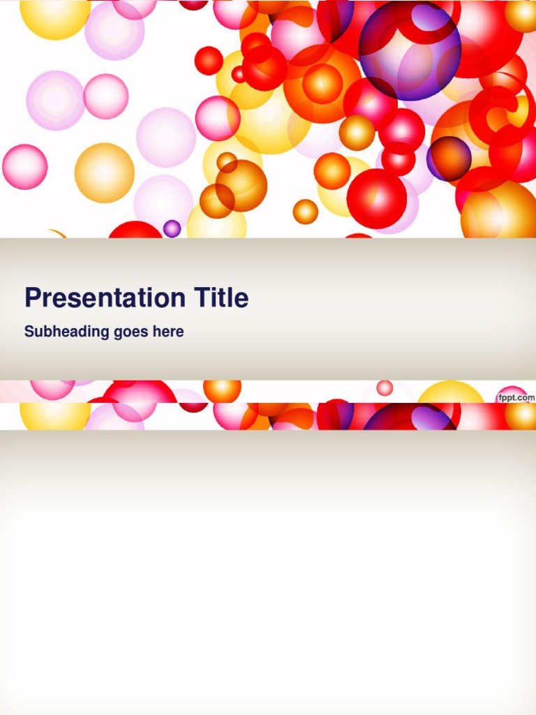 Presentation Title: Subheading Goes Here | PDF